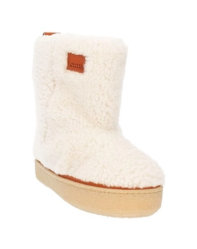 Isabel Marant Étoile Plush Flat Ankle Boots