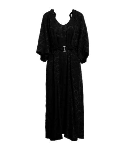 GANNI Long Dresses - Black