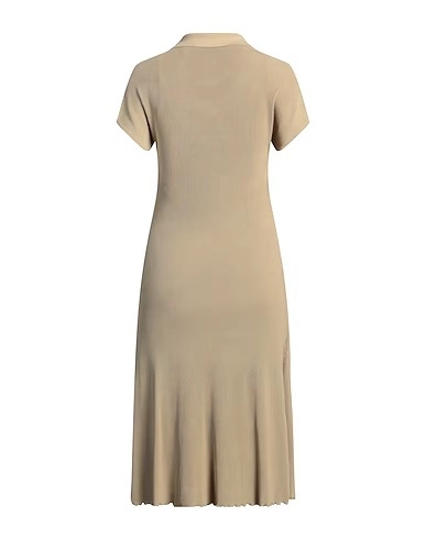 Burberry Midi Knitted Polo Dress