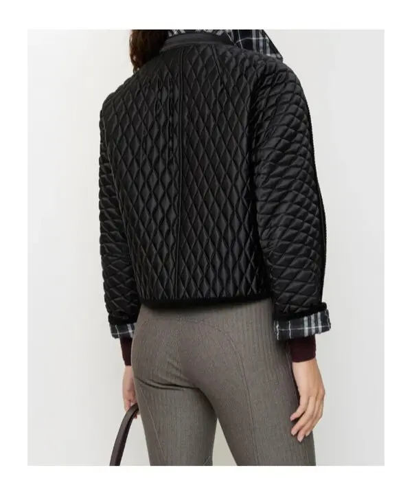 Burberry Cropped Quilted Jacket