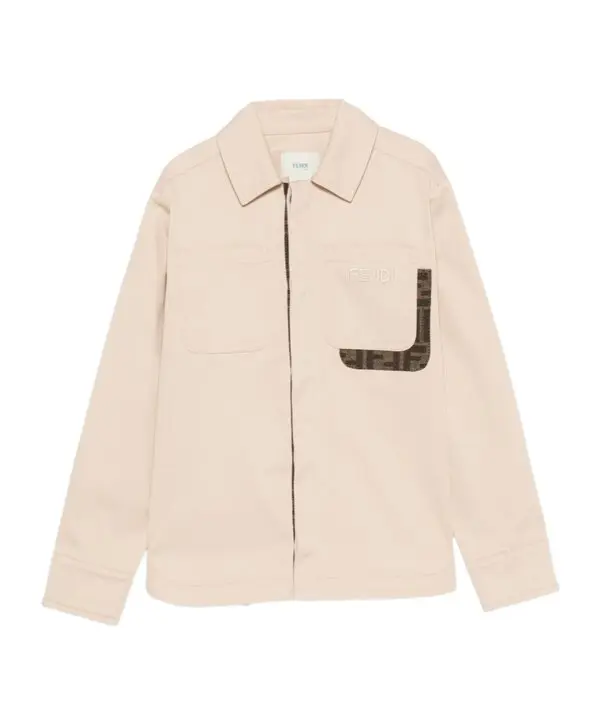 Fendi Ff-motif Embroidered Jacket