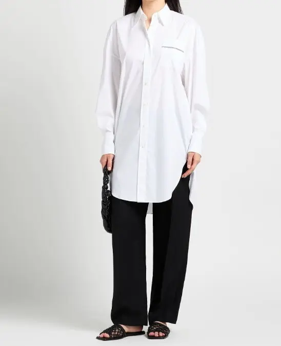 Brunello Cucinelli Solid Colour Shirts Blouses