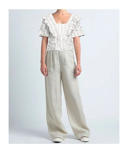 GANNI Printed Square Neck Cover-up
