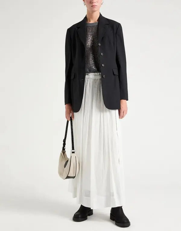 Brunello Cucinelli Solid Color Minimalist Blazer