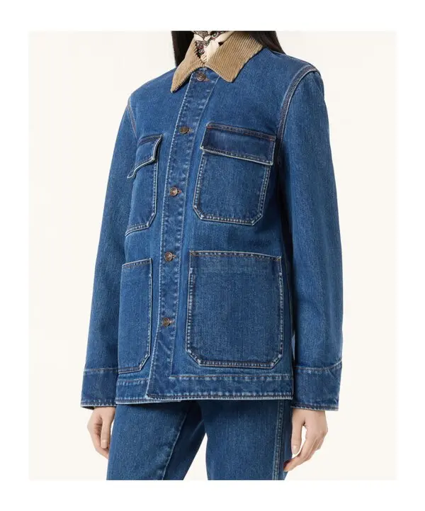 Loro Piana Dean Field Denim Jacket