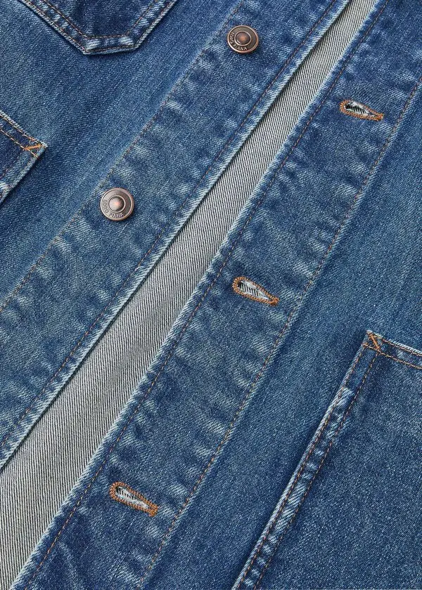 Loro Piana Dean Field Denim Jacket