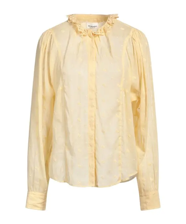 Isabel Marant Étoile Embroidered Long-sleeved Shirt