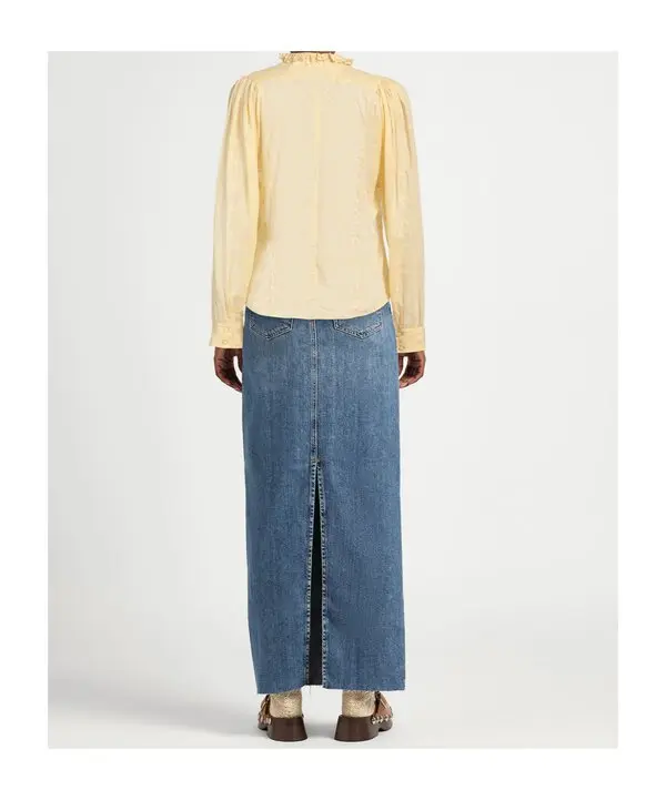 Isabel Marant Étoile Embroidered Long-sleeved Shirt