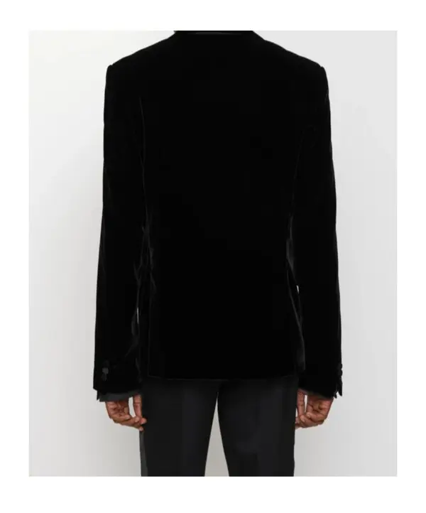 Burberry Velvet Tuxedo Jacket