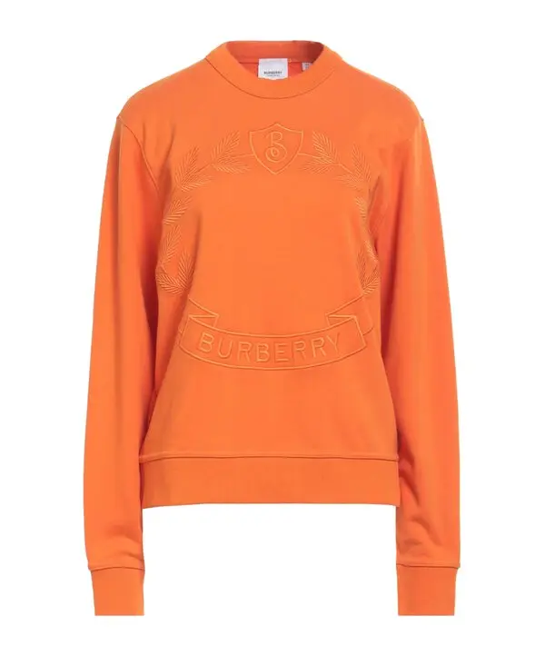 Burberry Crewneck Sweatshirt With Embroidered Logo