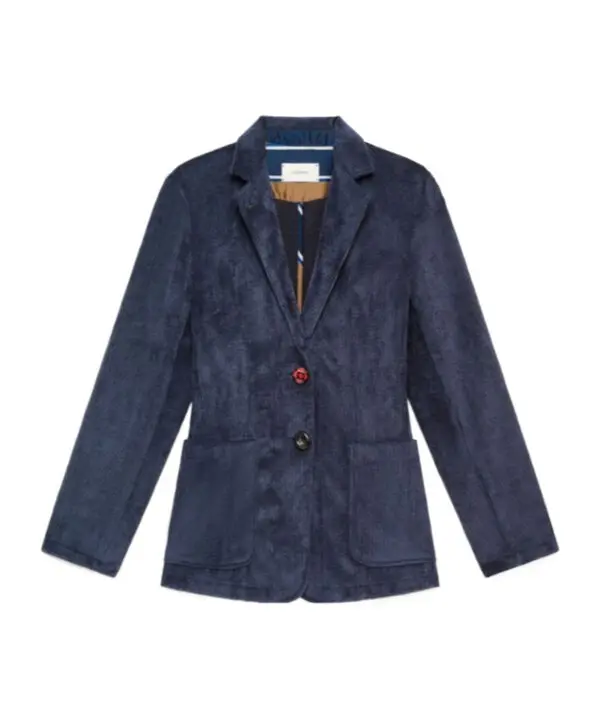Malìparmi Long Sleeve Corduroy Blazer