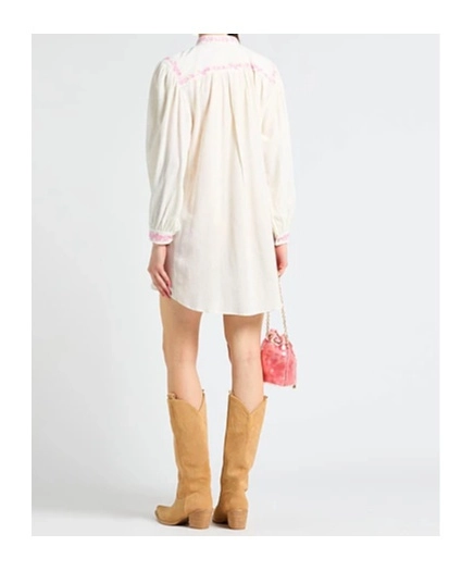 Isabel Marant Étoile Embroidered Shirt Dress