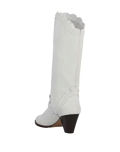 Isabel Marant Étoile High Heel Round Toe Leather Boots