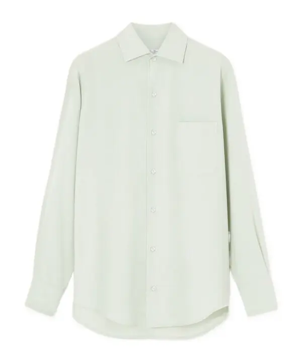 Loro Piana André Shirt - Pale Leaf