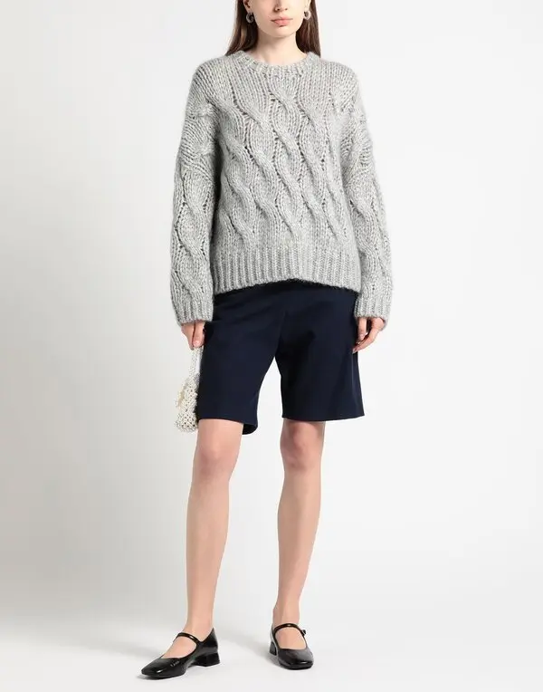 Brunello Cucinelli Metallic Medium Weight Knit Sweater