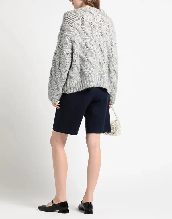 Brunello Cucinelli Metallic Medium Weight Knit Sweater
