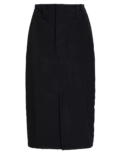 Saint Laurent Satin Pencil Skirt