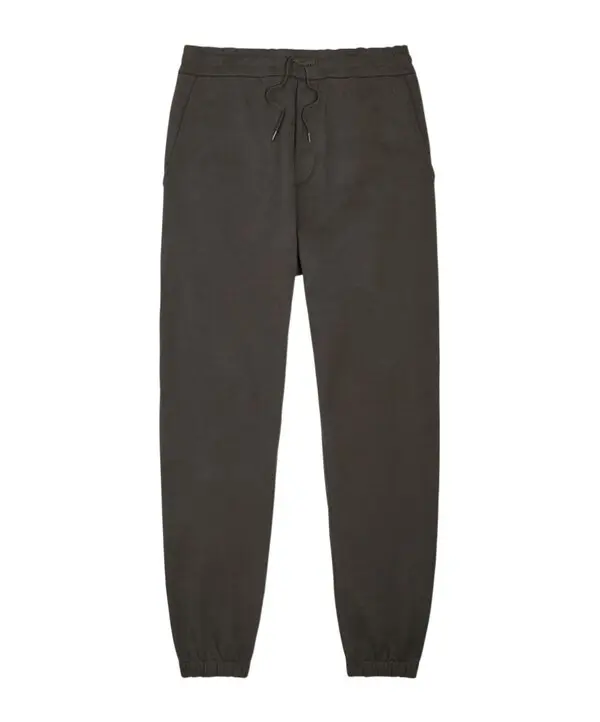 Saint Laurent Logo-embroidered Cotton Sweatpants