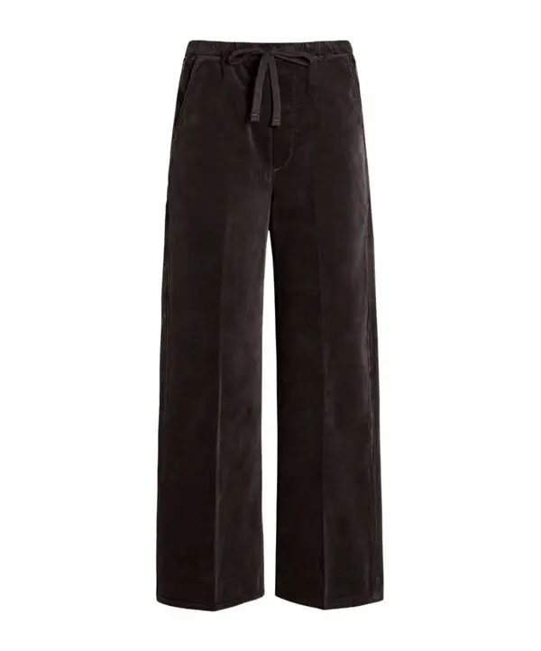 Citizens Of Humanity Aurora Straight-leg Corduroy Trousers - Black