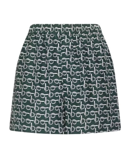 Burberry Printed High Waisted Shorts