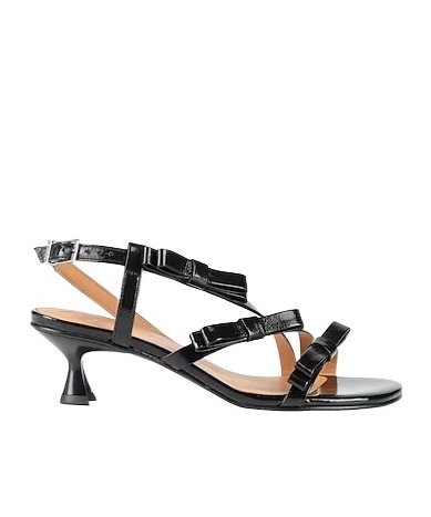 GANNI Embellished Bow Sandals