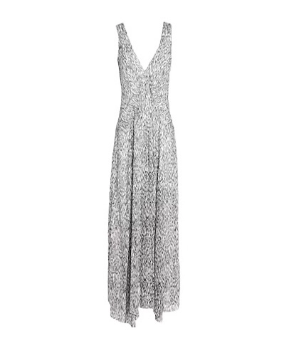 Isabel Marant Étoile Flared V-neck Sleeveless Crepe Dress