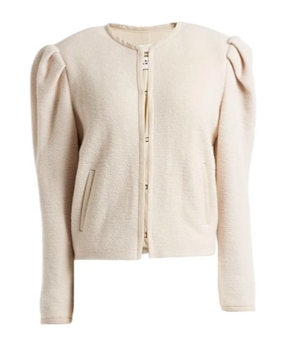 Isabel Marant Étoile Loose Wool Coat - Nude