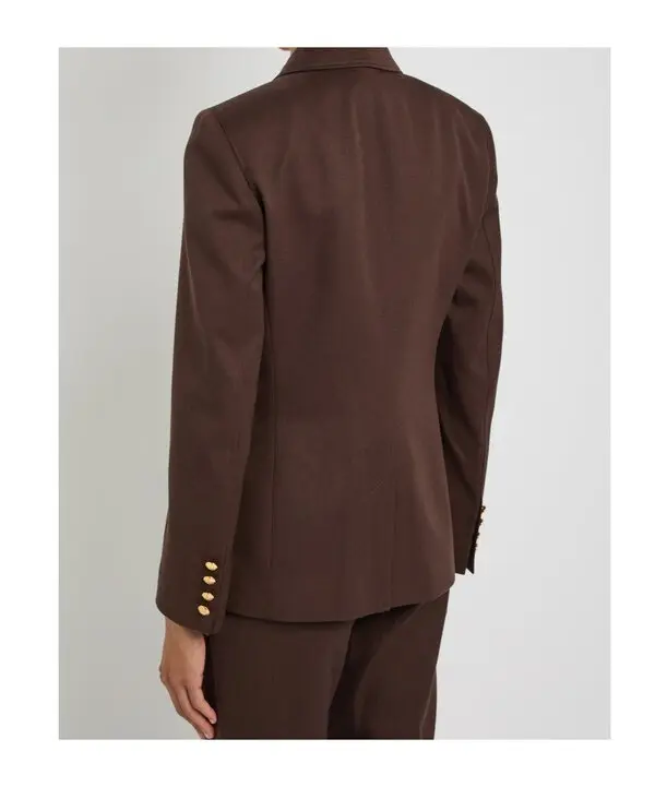 NILI LOTAN Wool Long-sleeved Casual Jacket