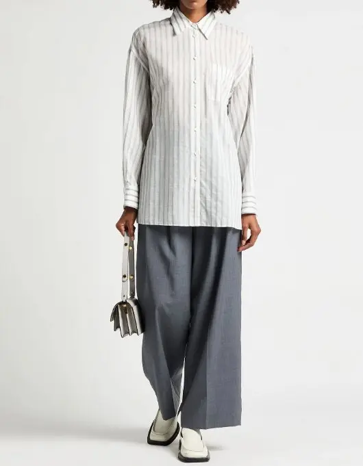 Brunello Cucinelli Striped Jacquard Shirt