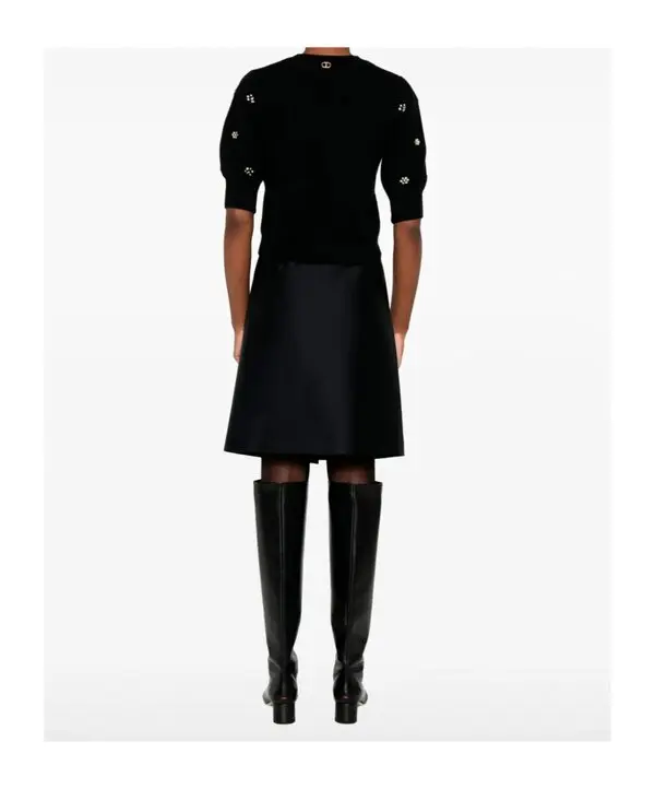 TWINSET Embellished Knitted Sweater