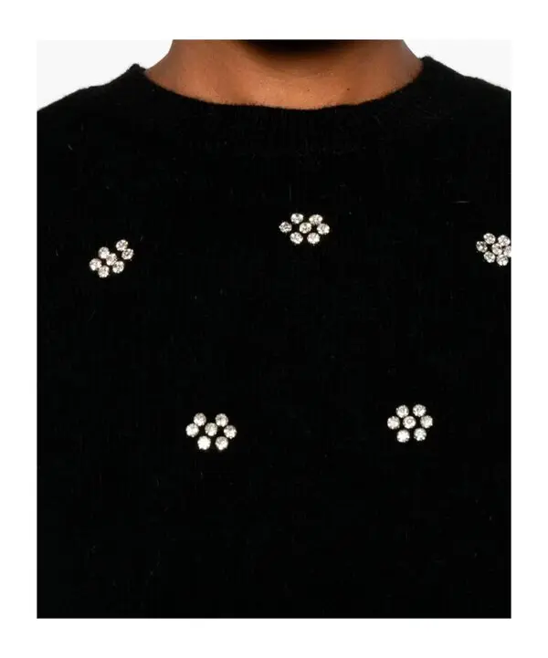 TWINSET Embellished Knitted Sweater