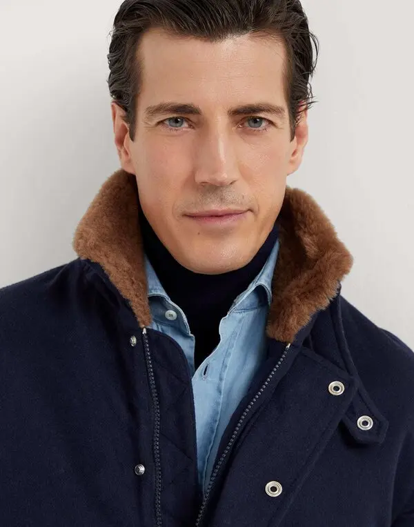 Brunello Cucinelli Padded Bomber Jacket