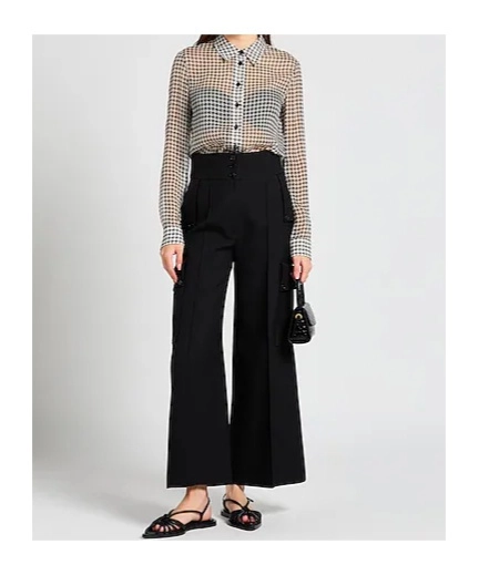 Burberry Silk Houndstooth Shirt