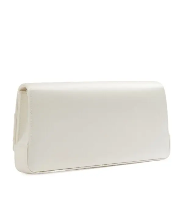Manolo Blahnik Embellished Satin Clutch