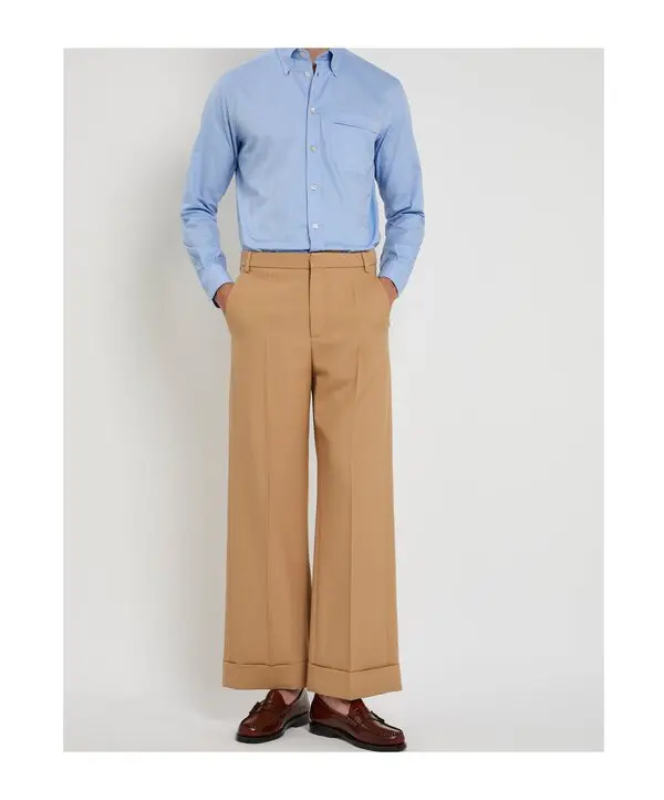 Valentino Garavani Wool-gabardine Trousers