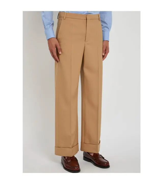 Valentino Garavani Wool-gabardine Trousers
