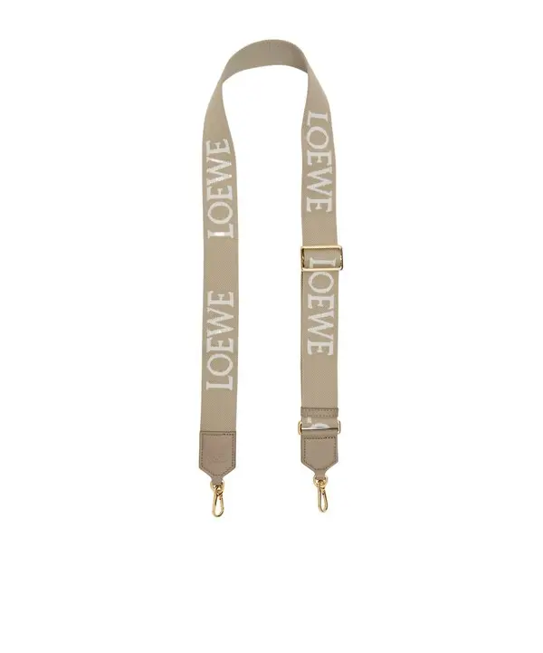 Loewe Logo-jacquard Canvas Bag Strap