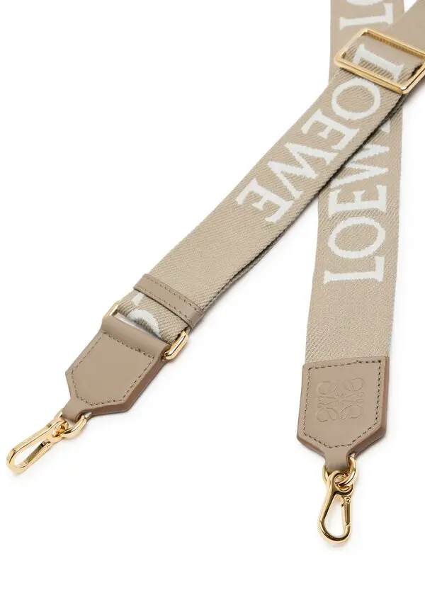 Loewe Logo-jacquard Canvas Bag Strap