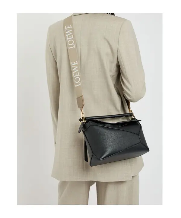 Loewe Logo-jacquard Canvas Bag Strap