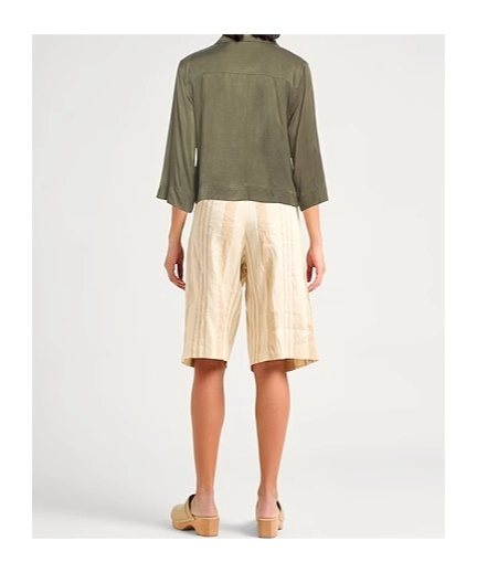 GANNI Solid Colour Shirts Blouses