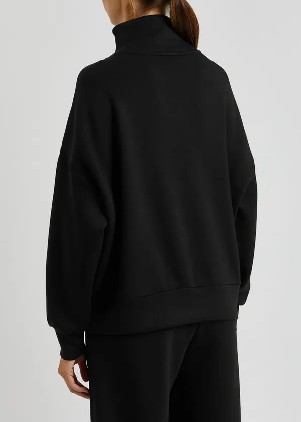 Varley Hawley Half-zip Stretch-jersey Sweatshirt