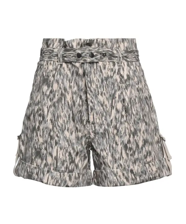 Isabel Marant Étoile Camouflage Pattern Shorts