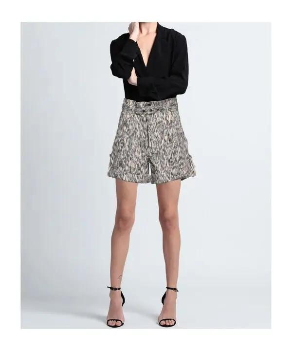 Isabel Marant Étoile Camouflage Pattern Shorts