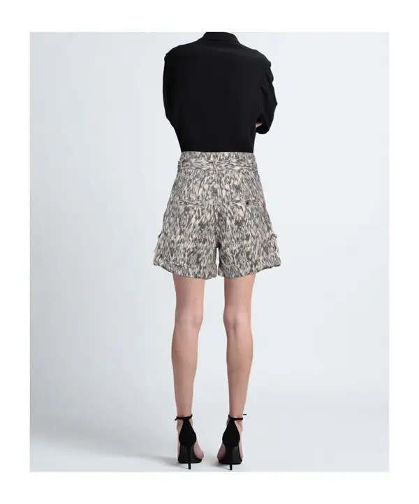 Isabel Marant Étoile Camouflage Pattern Shorts