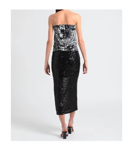 Isabel Marant Étoile Sequined Plunge Neck Sleeveless Top