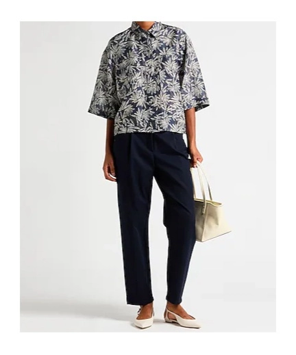 Brunello Cucinelli Embellished Silk Shirt