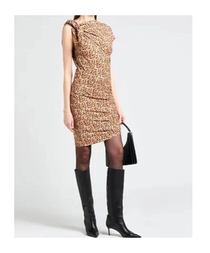 Isabel Marant Étoile Leopard Print Bodycon Dress