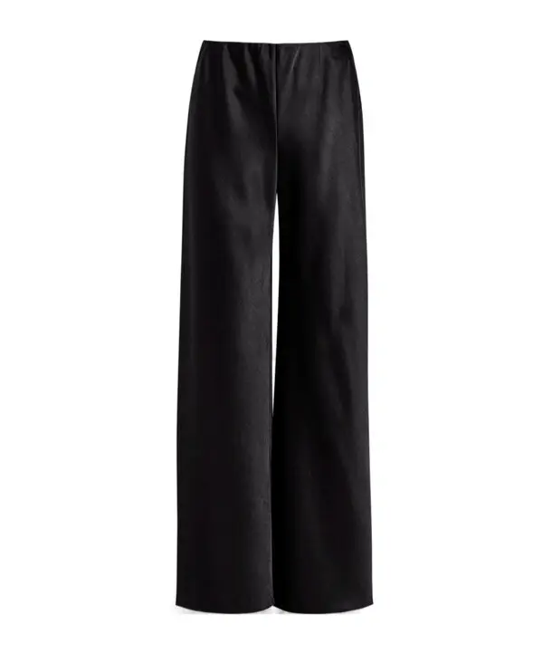 Vince Fluid Satin Bias Trousers