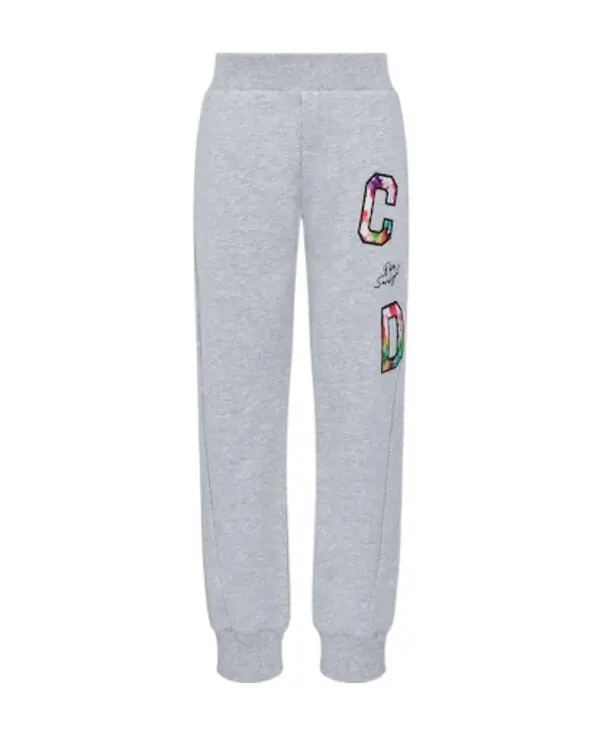 Dior Cotton Fleece Track Pants With Cd Patch