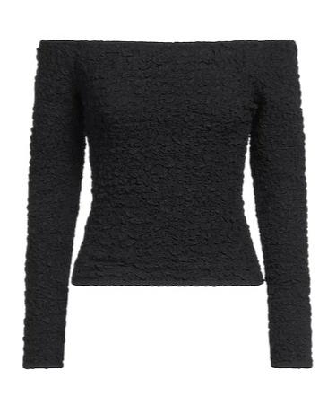GANNI Off-the-shoulder Long Sleeve Top